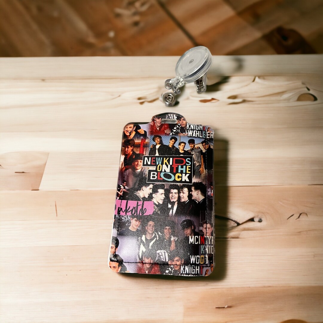 New Kids on the Block Badge Holder - Etsy