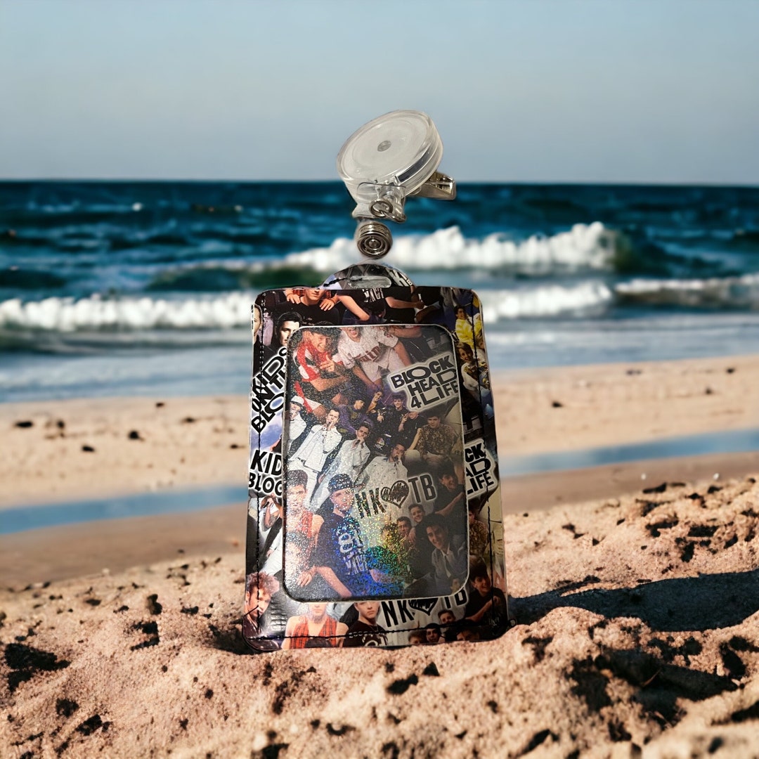 New Kids on the Block Badge Holder - Etsy