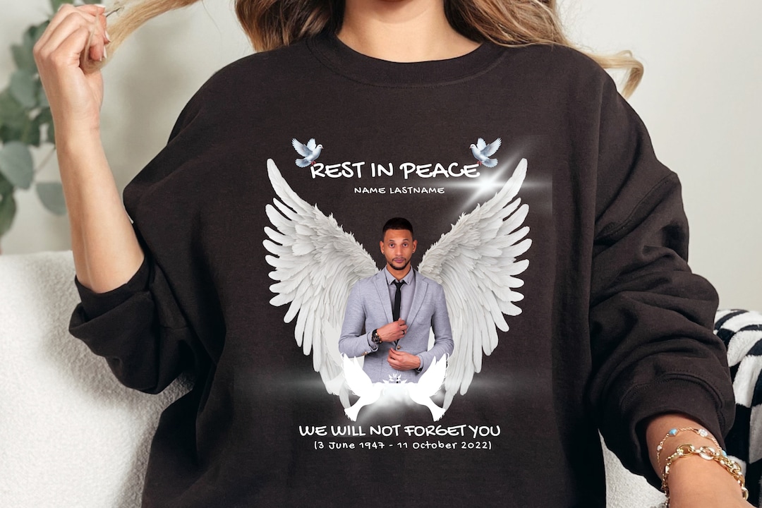 Custom Sweatshirt, in Loving Memory, Custom Photo Sweatshirt ...