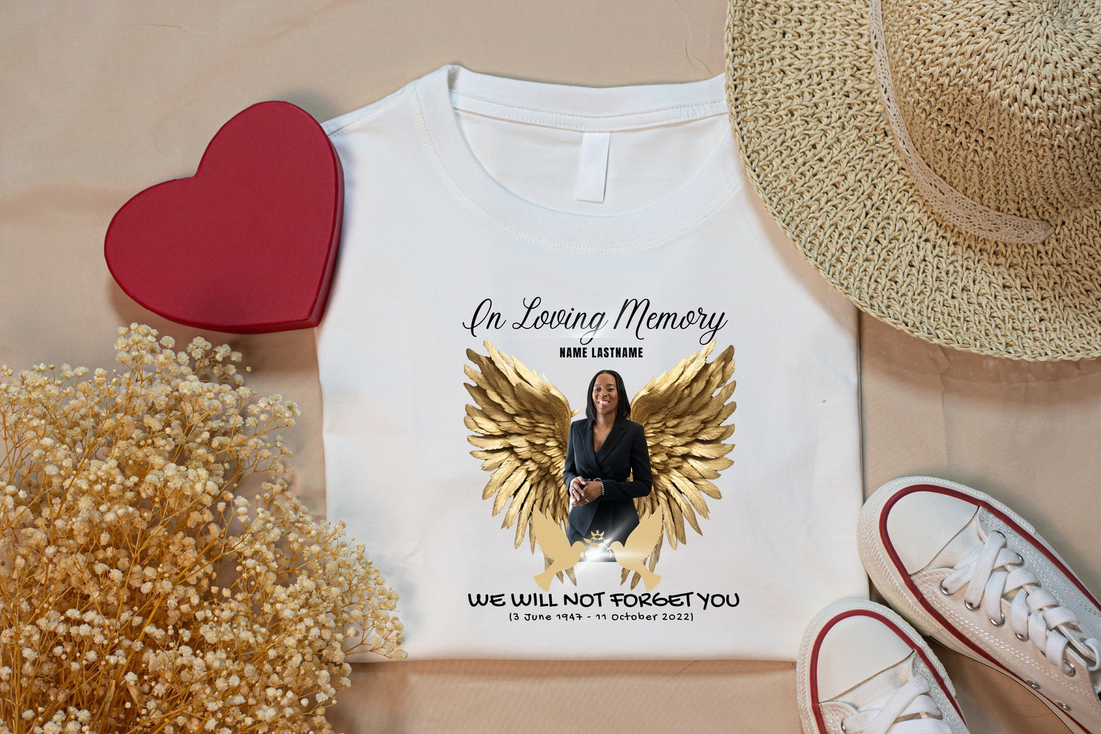 Custom Shirt, in Loving Memory, Custom Photo Shirt, Rest in Peace Shirt ...