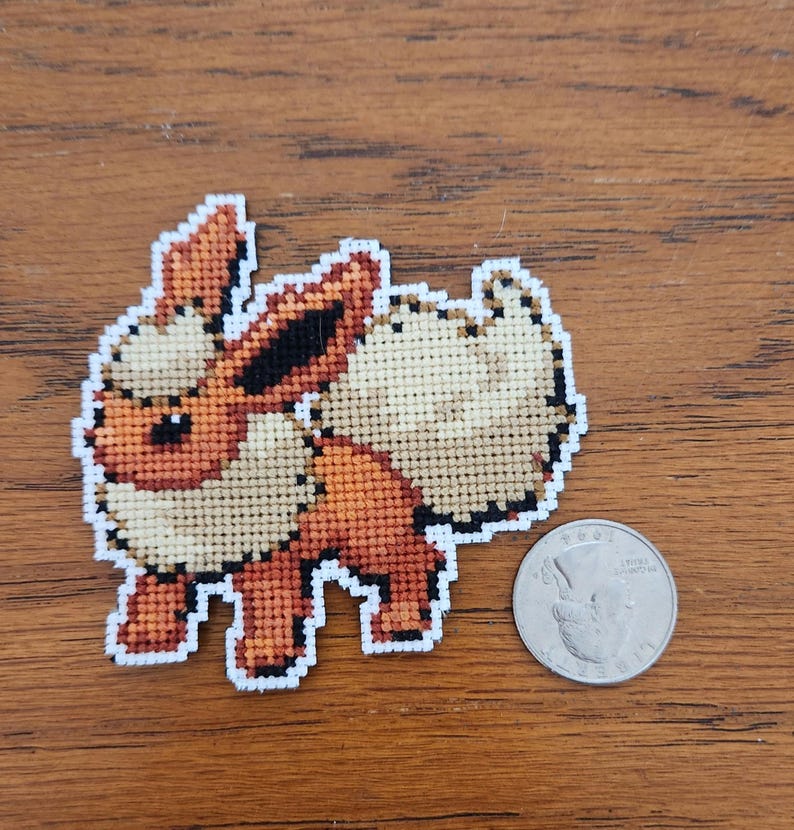 Eevee Evolutions Pokemon Cross-stitch Patches ...