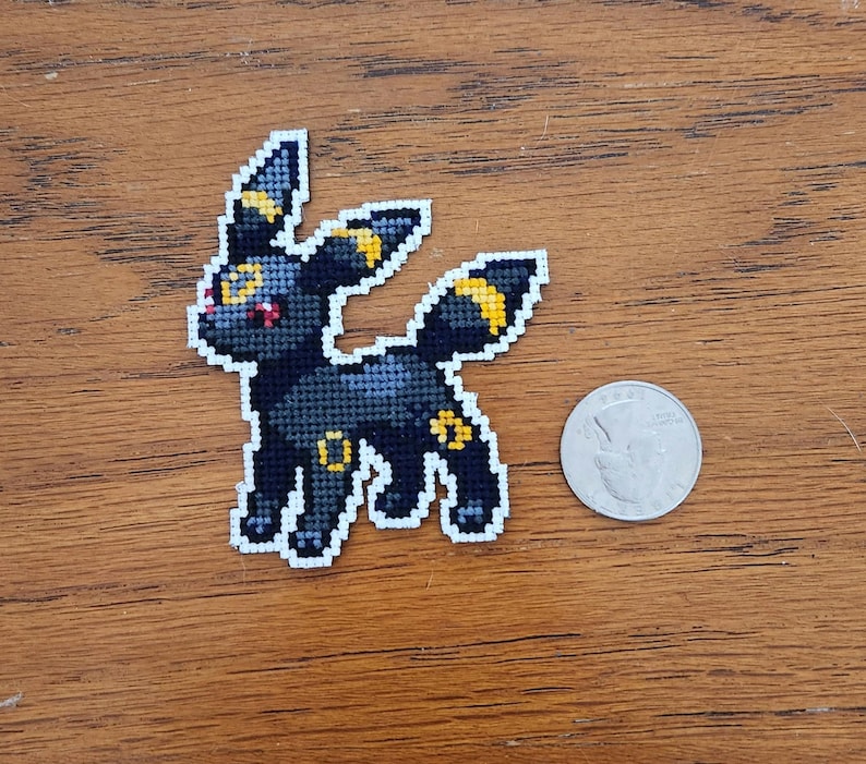 Eevee Evolutions Pokemon Cross-stitch Patches (133,134,135,136,196,197,470) - Etsy