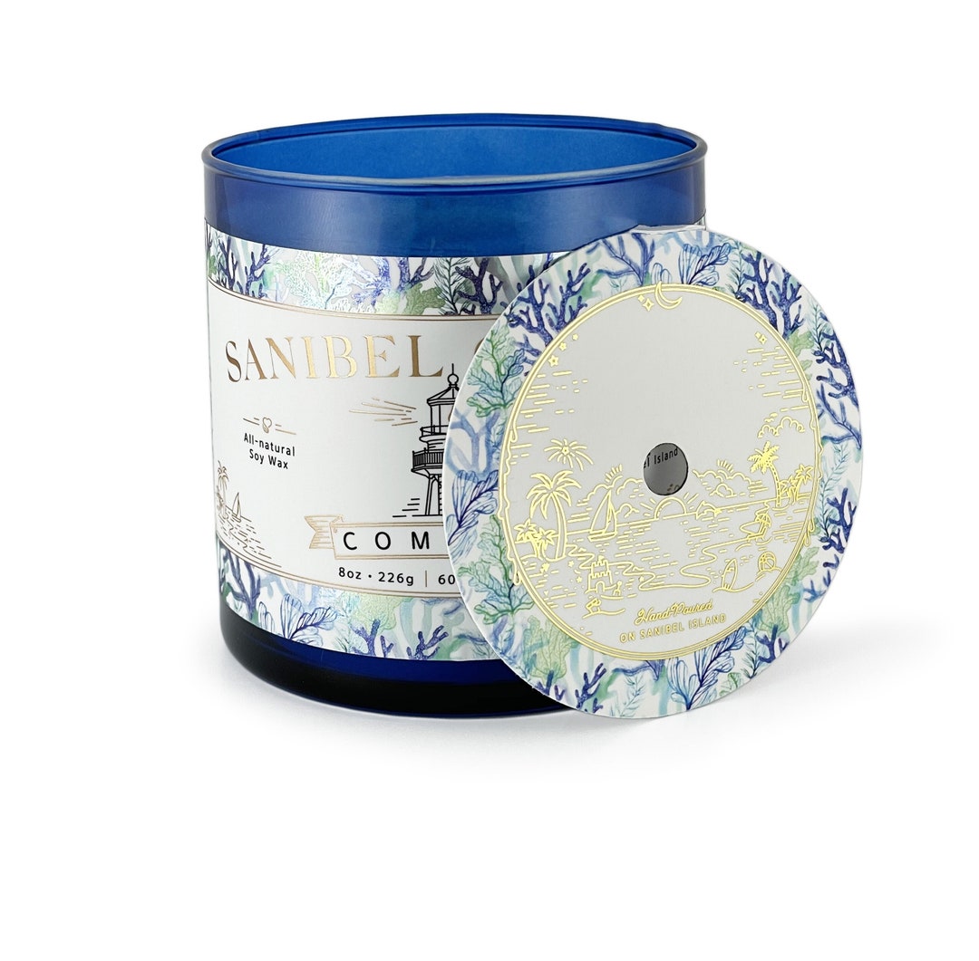 Sanibel Sea Shells Candle 8 Oz - Etsy