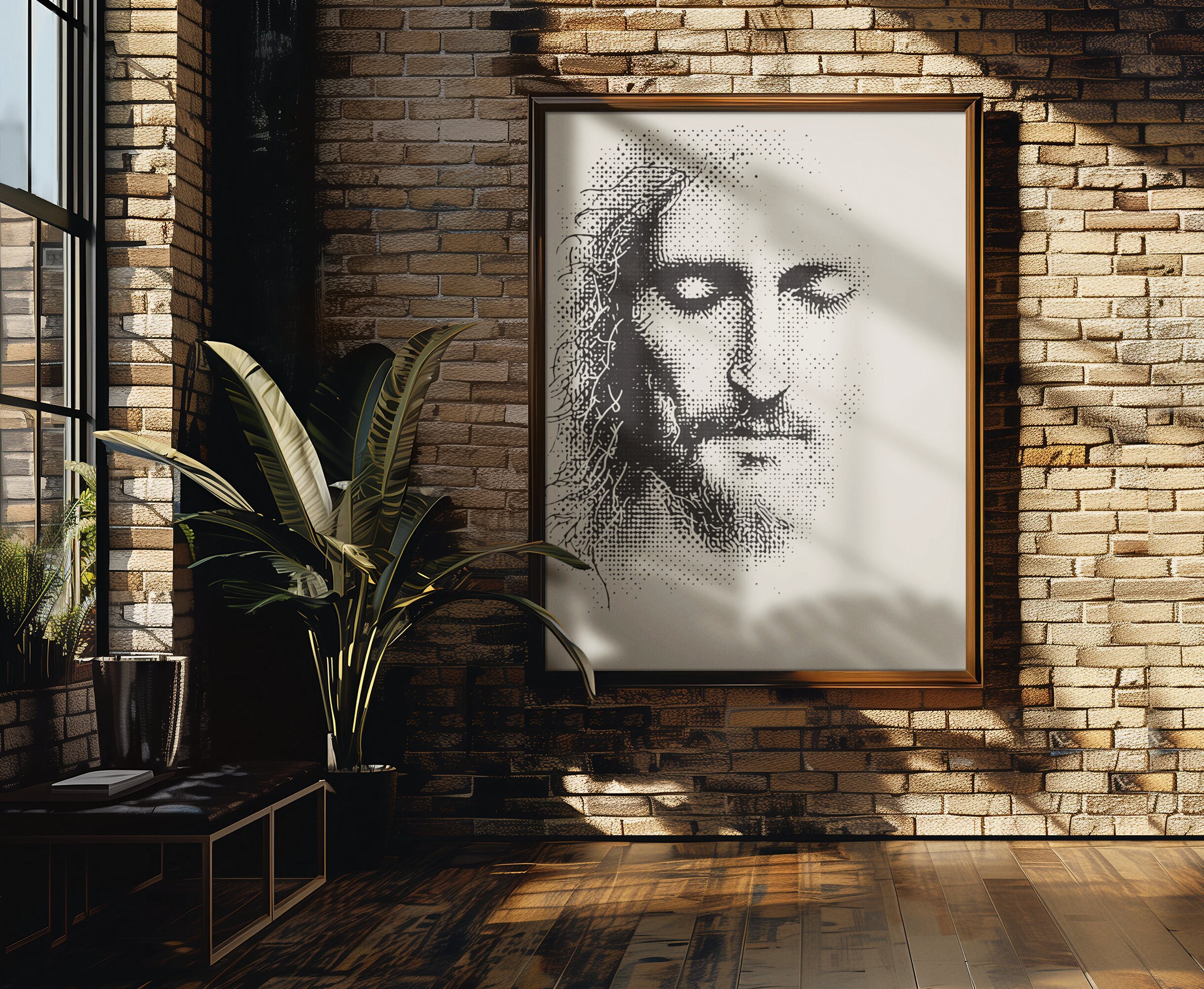 Jesus Poster, Jesus Framed Portrait, Jesus Wall Art, Religious Wall ...