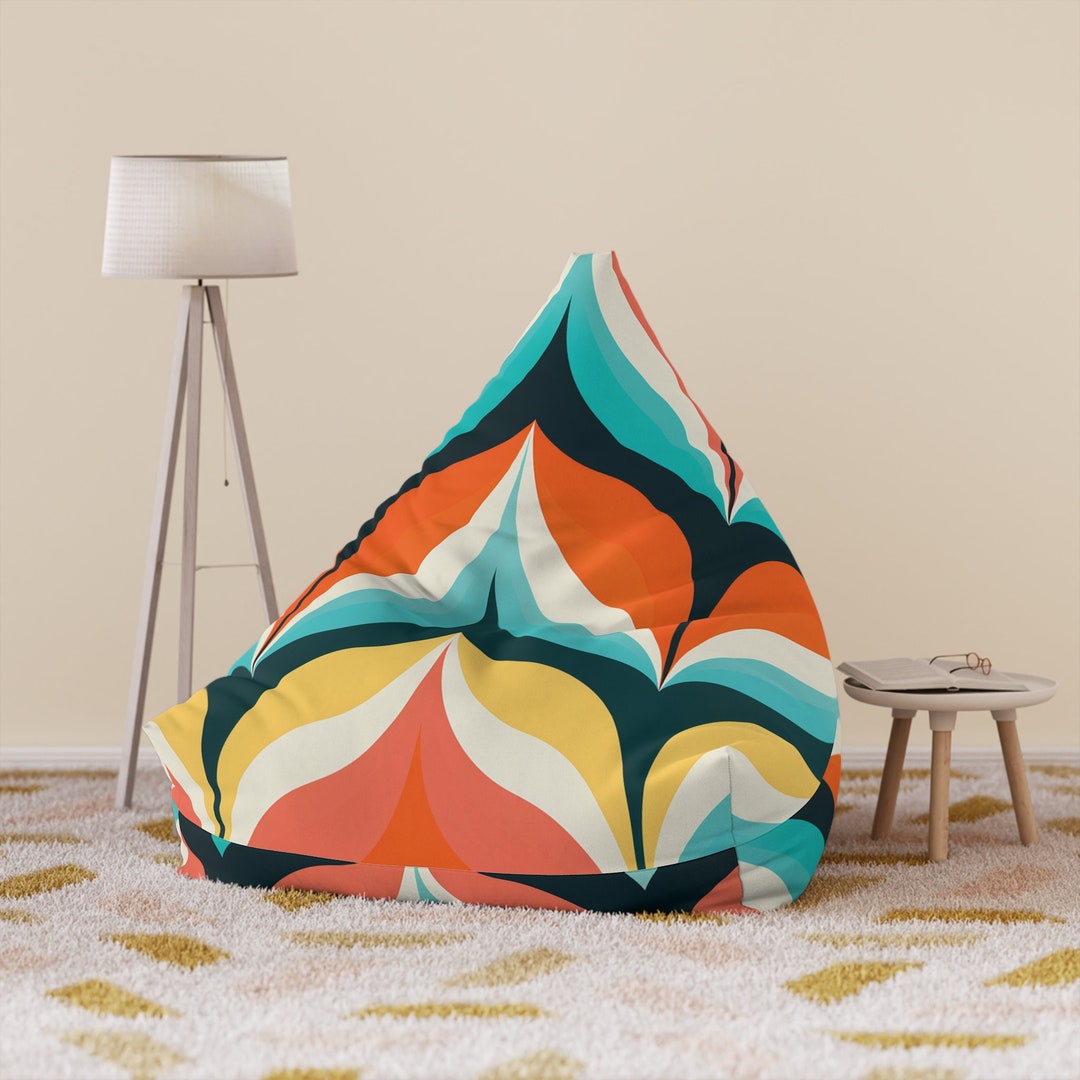 Retro Bean Bag Chair, Children's Beanbag, Indoor Gaming, Bean Bags for Girls and Boys, Kids ...