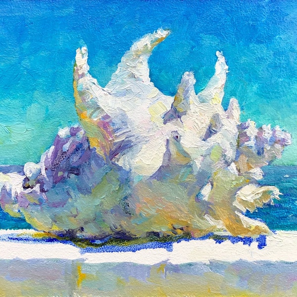 Seashell Painting - Etsy