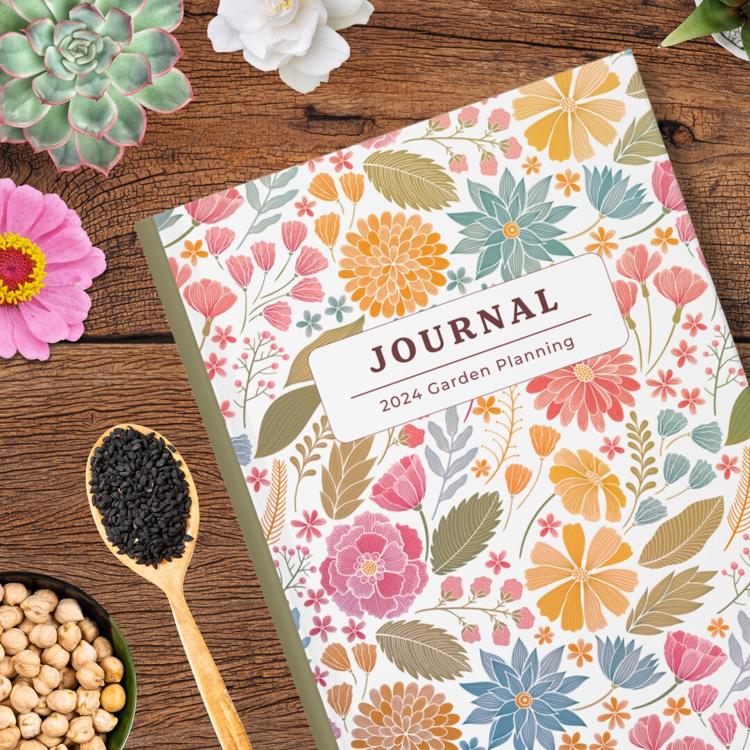2024 Garden Journal: Blooming Edition - Etsy