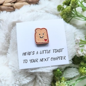 A Little Toast to Your Next Chapter Funny Gift New Job New Beginnings ...