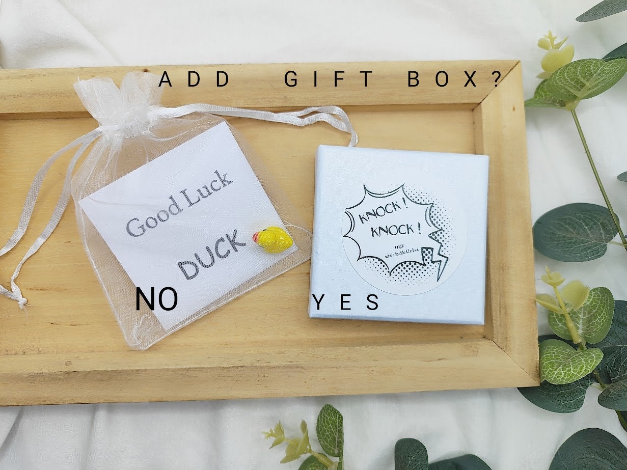 Good Luck Duck Good Luck Gift Cute Duck Gift Desk Buddy Cute - Etsy