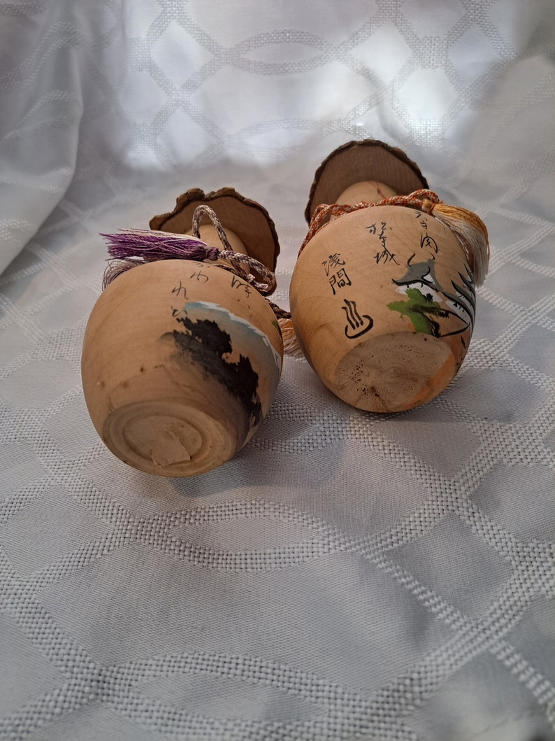 Vintage Kokeshi Money Dolls Japanese Dolls - Etsy