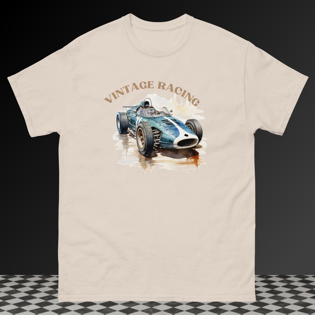 SPOTLIGHT PRODUCT Classic Vintage Race Tee Shirt. Gift for Dad, Indy ...