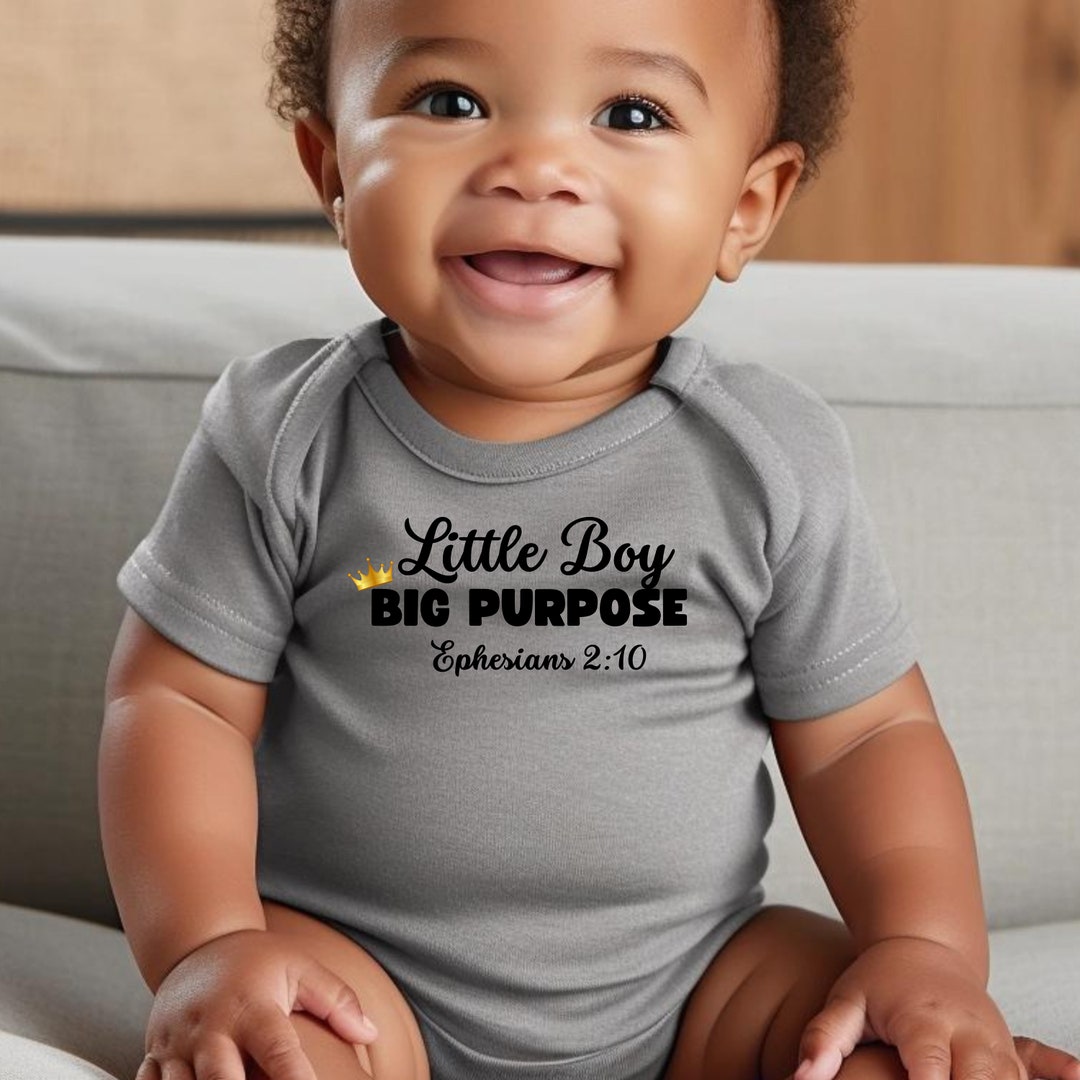 Little Boy Big Purpose - Ephesians 2:10 - Etsy