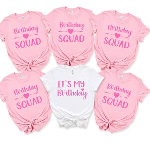 Matching Brithday Shirt, Personalized Birthday Group Shirt, Birthday ...
