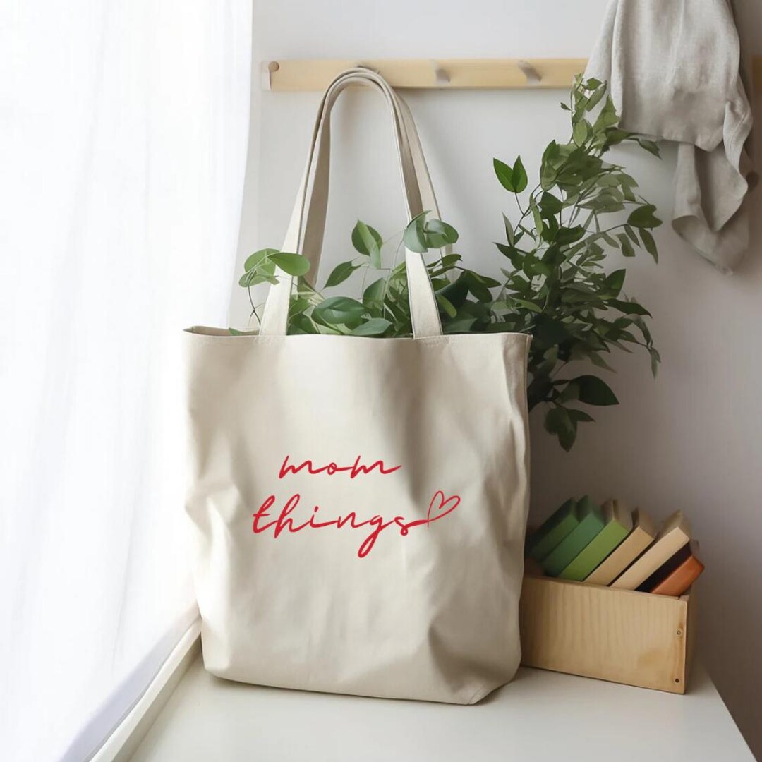 Mom Things Tote Bag, Mama Shopping Bag, Mom Life Tote Bag, Mothers Day ...
