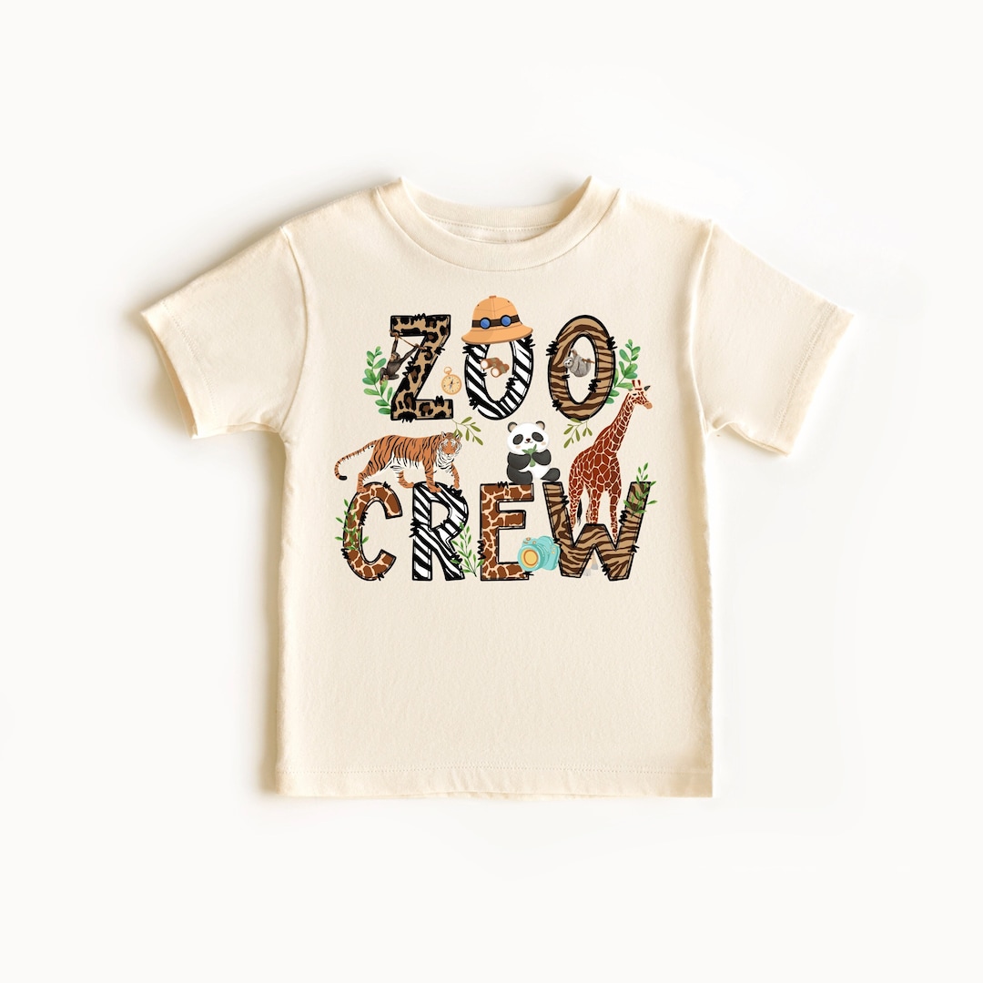 Zoo Crew Shirt, Safari Jungle Birthday Shirt, Cute Animal Shirt ...
