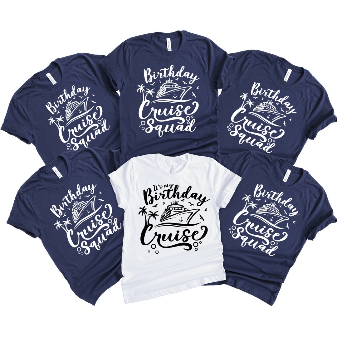 It's My Birthday Cruise Shirt,birthday Cruise Crew,bday Cruise Party ...