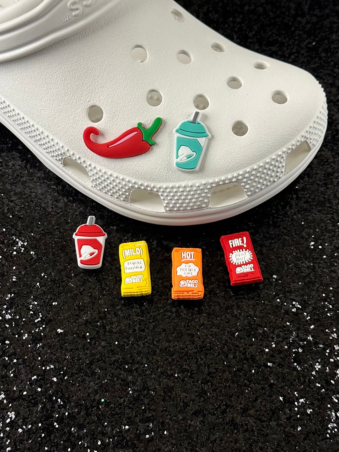 Mexican Cuisine Inspired Croc Charms - Etsy