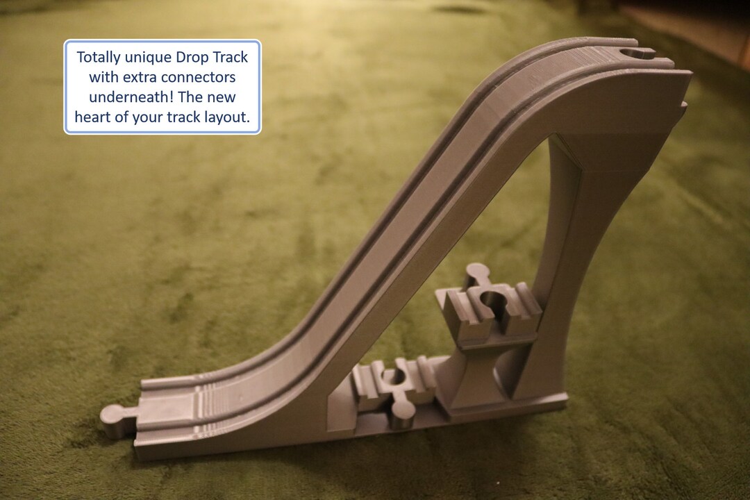 Brio Drop Track (totally Unique Super Drop Track With Duplo Connectors ...