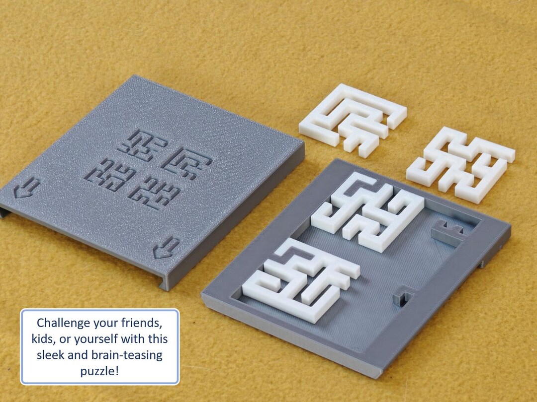 Brain-teasing Table Puzzle for Adults and Children "the Oriental Enigma ...