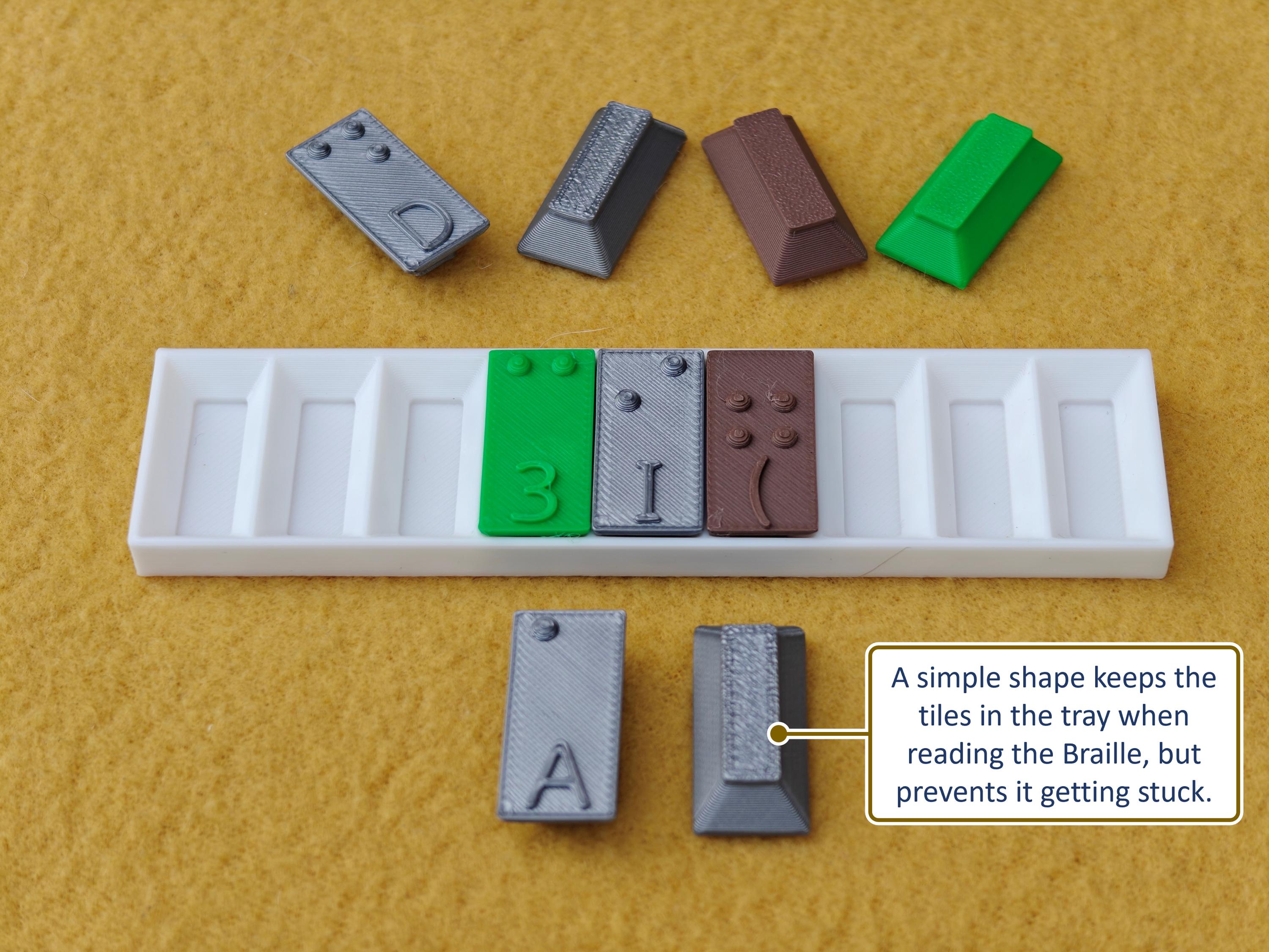 Braille Tiles (learn or Teach Braille Quickly With These Unique Braille ...