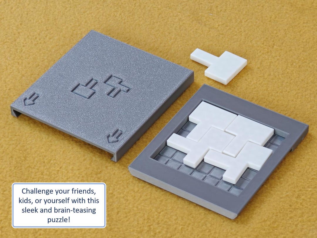 Brain-teasing Table Puzzle for Adults and Children "the Tiled Trickster ...