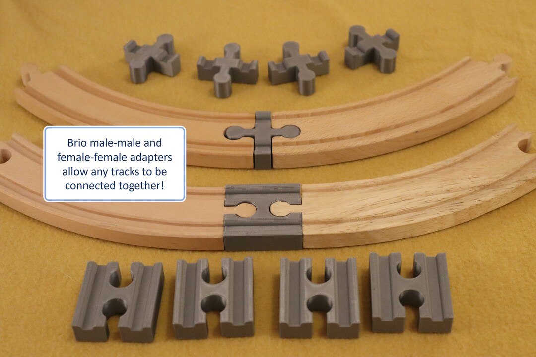 Brio Male-male & Female-female Adapters (x5 Each) (enjoy Hassle-free ...