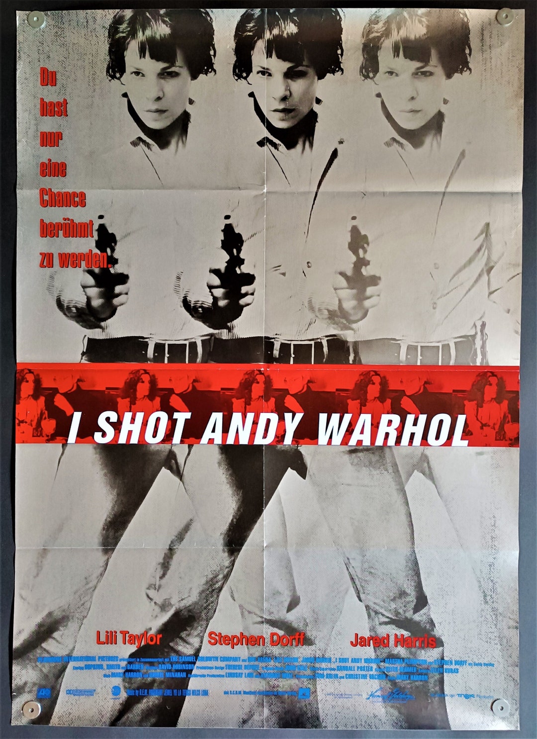 Andy Warhol Film Poster 1996 i Shot Andy Warhol - Etsy