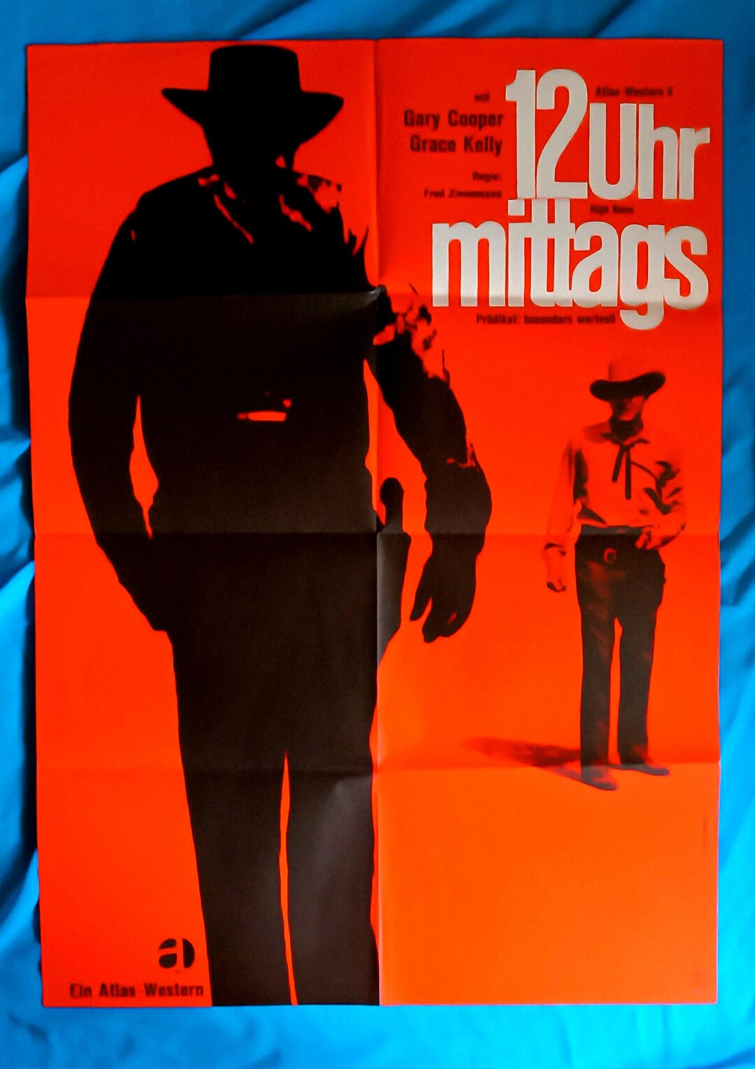 Movie Poster "high Noon" "12 O'clock Noon" Western Classic Grace Kelly ...