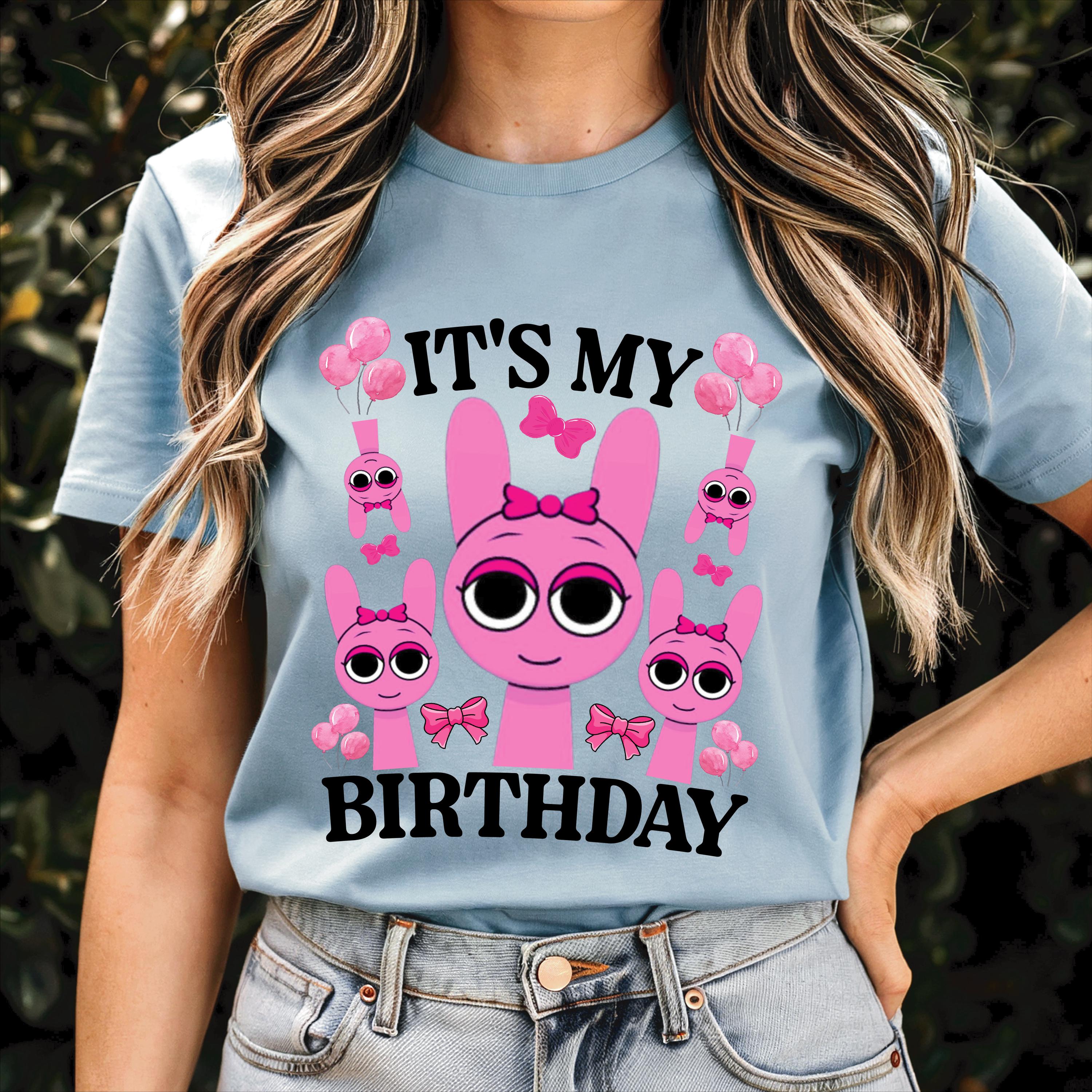 It's My Birthday Printable Sprunki, Just a Girl Who Loves Sprunki Shirt ...