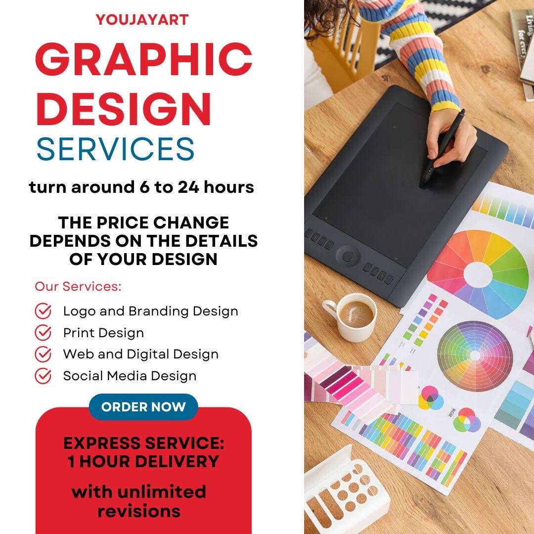 Custom Graphic Design Service: Logo, Web, Print & Social Media - Etsy