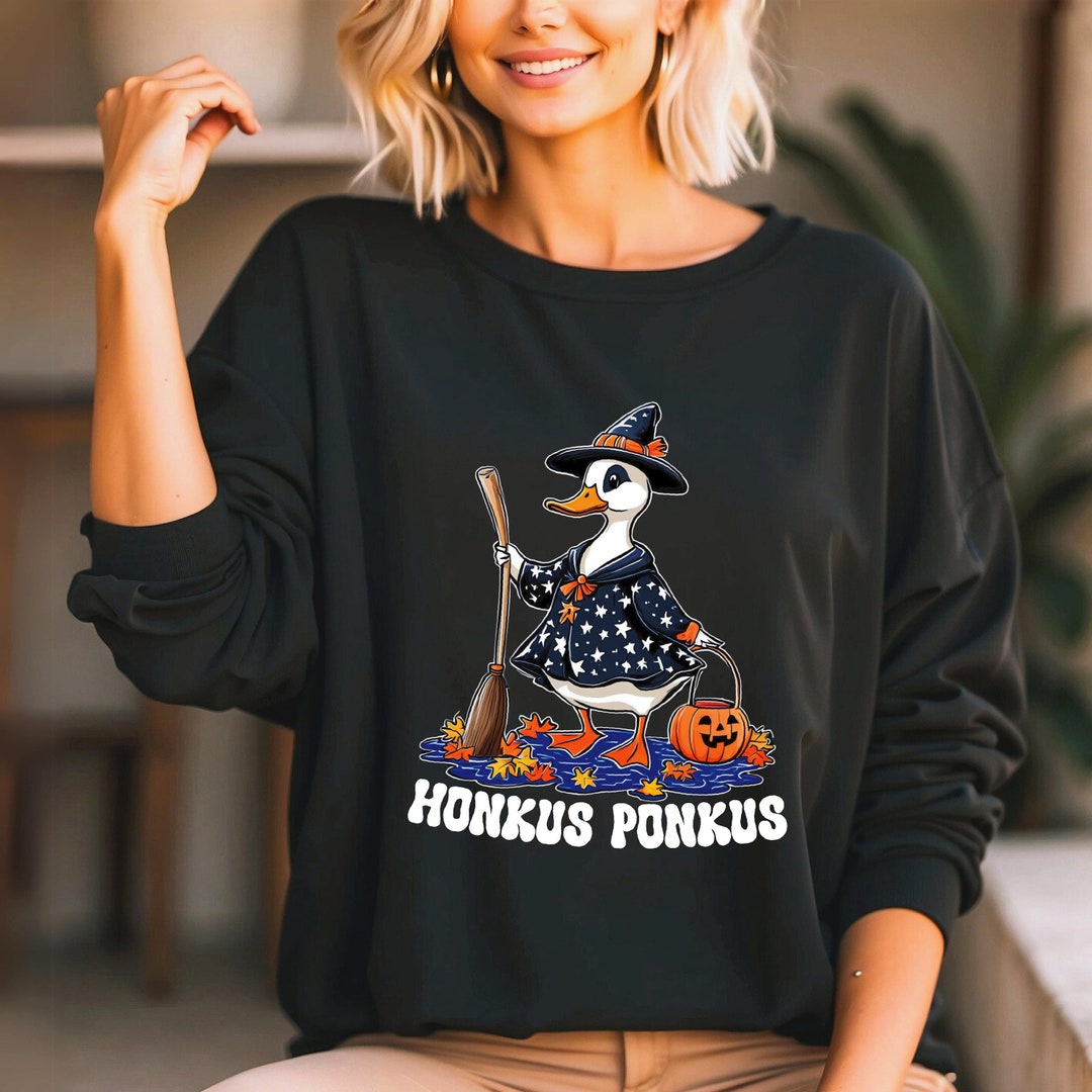 Honkus Ponkus Png, Hokus Pokus Png Svg, Halloween Goose Honkus Ponkus ...
