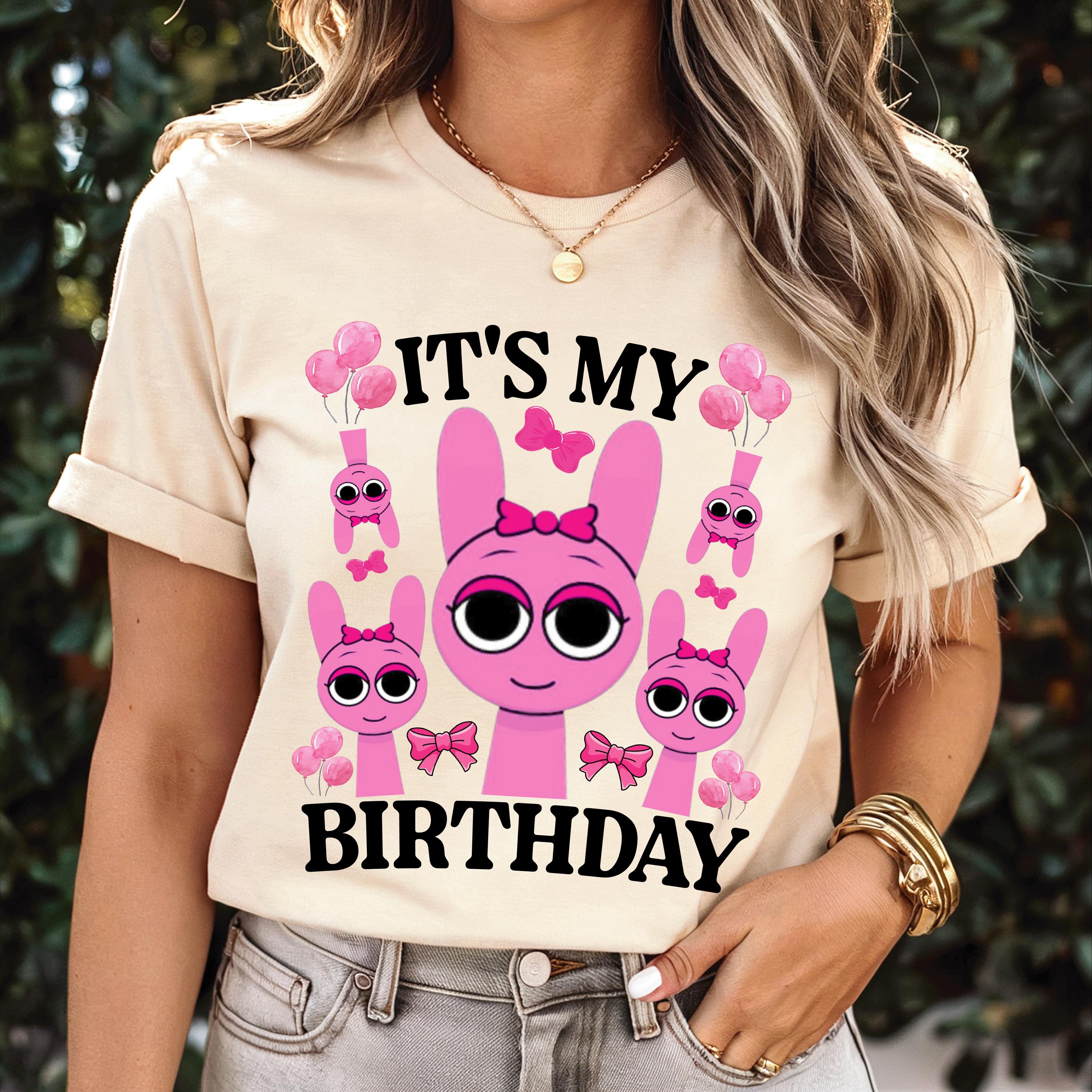 It's My Birthday Printable Sprunki, Just a Girl Who Loves Sprunki Shirt ...
