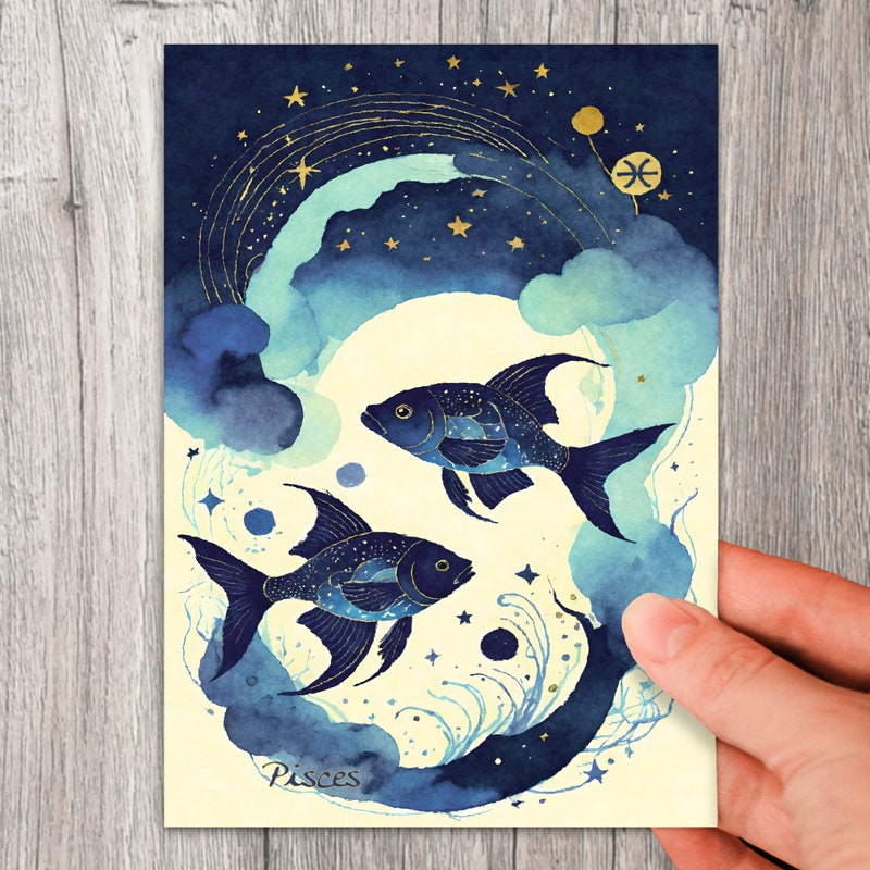 March 7 Zodiac Sign - Etsy UK