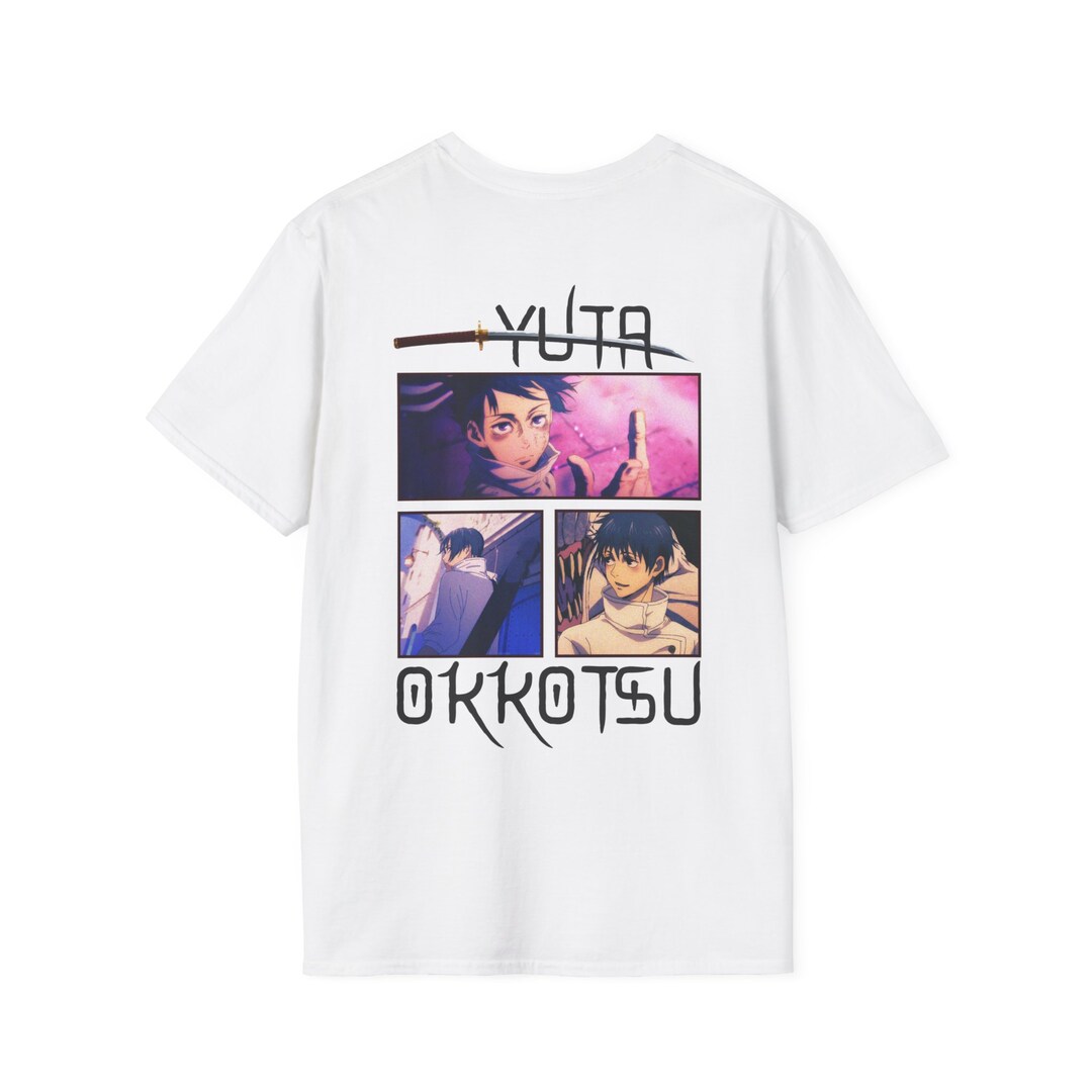 ANIME T-SHIRT | Jujutsu Kaisen | Yuta Shirt | 100% Cotton | Anime ...