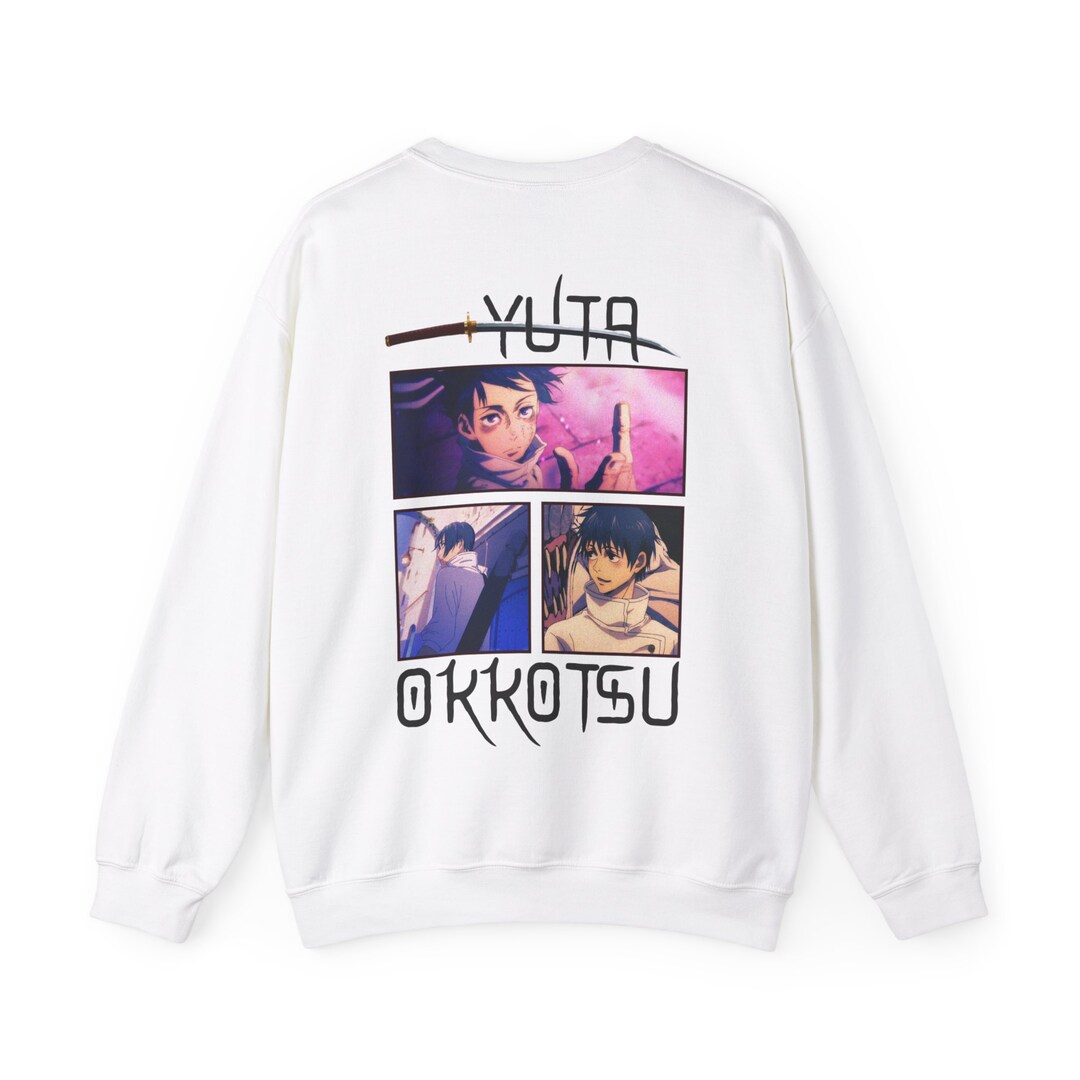 ANIME SWEATSHIRT | Jujutsu Kaisen | Yuta Shirt | 100% Cotton | Anime ...