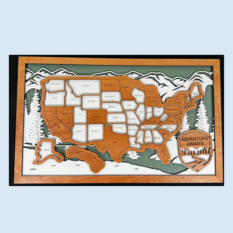 Marking Maps Usa - Etsy