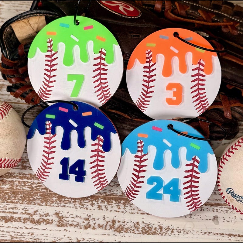 Baseball Tag - Etsy
