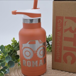 Personalized RTIC Kids Icon Cub Tumbler 12oz Double Walled Steel Cup ...