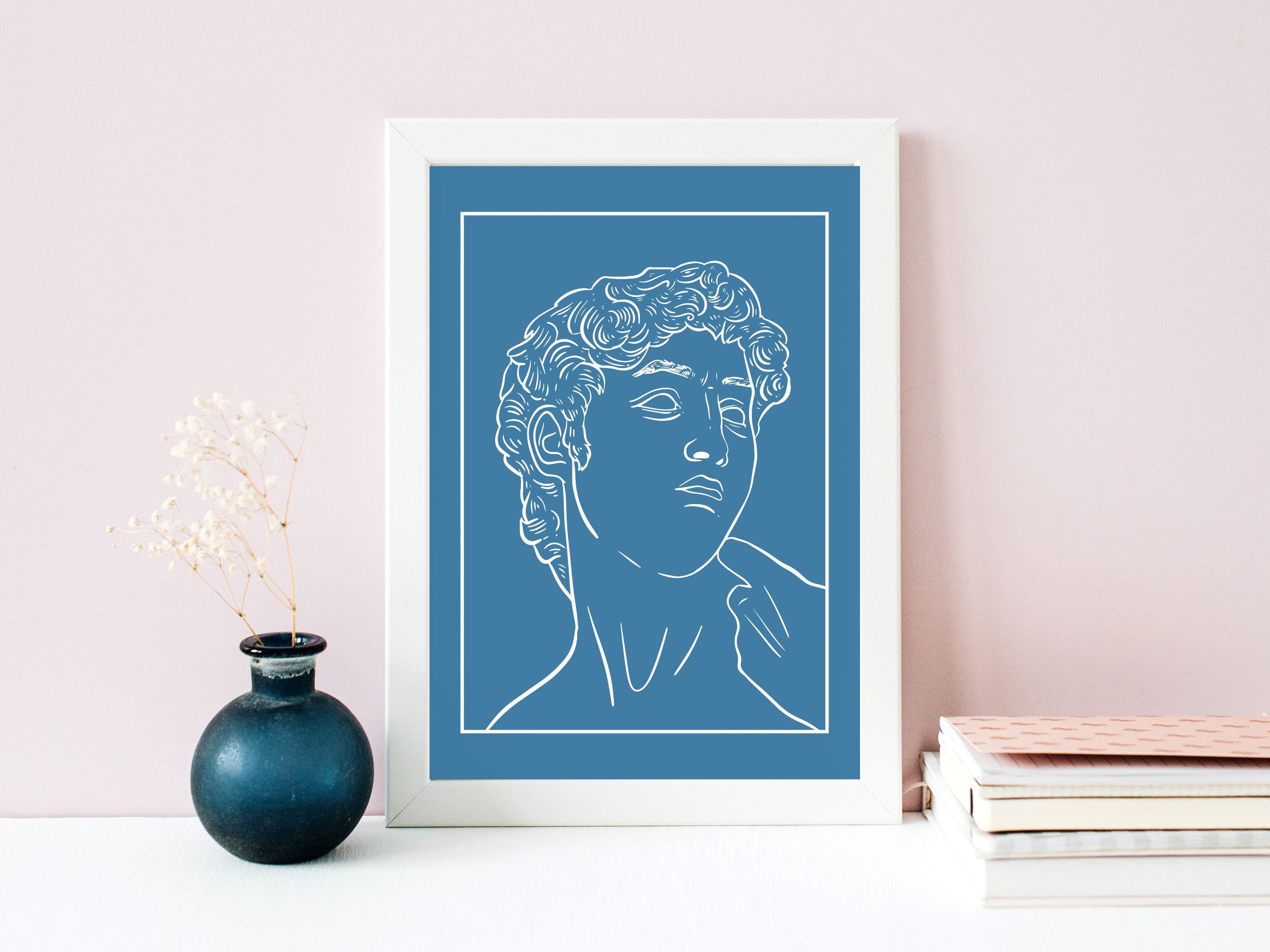Ancient Statues David David and Goliath Inspired Art - Etsy