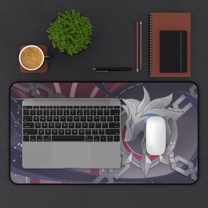 Wriothesley Inspired Genshin Impact Desk Mat Mousepad - Etsy