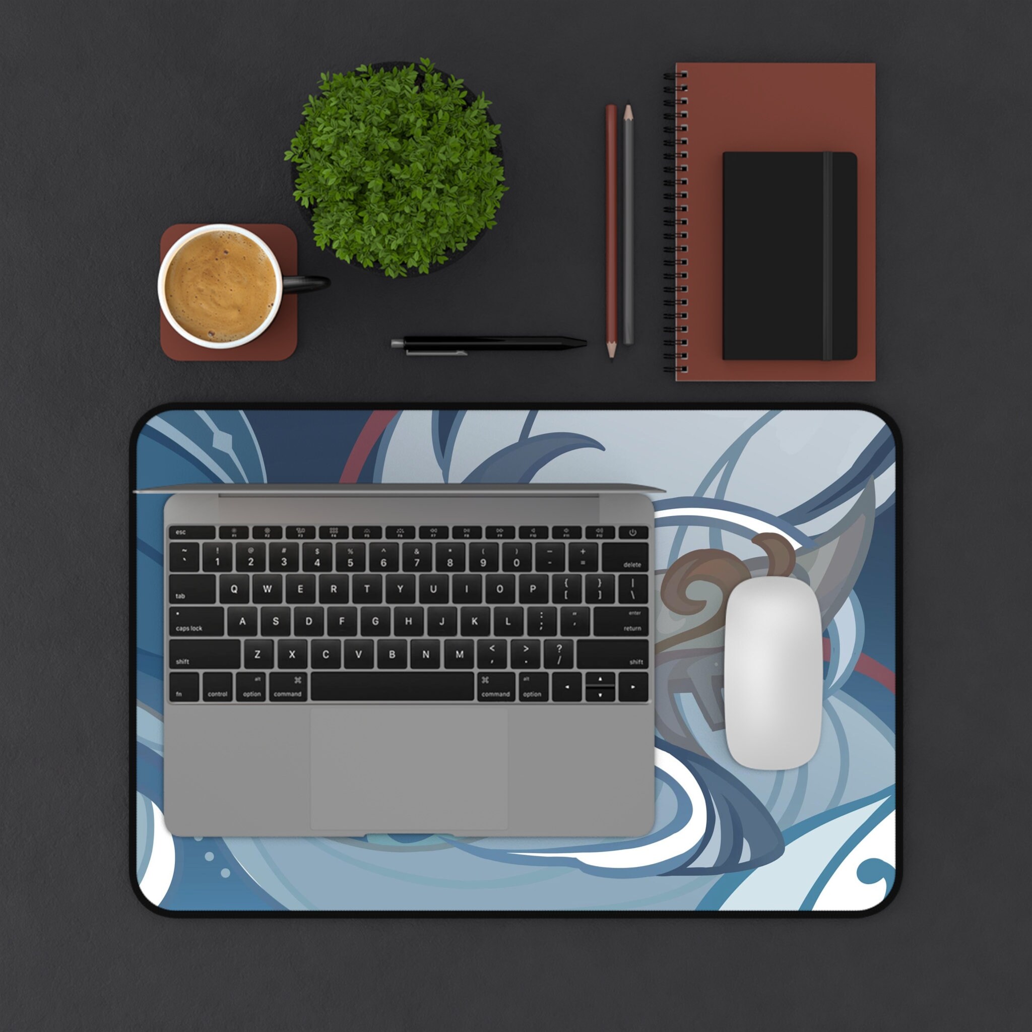 Shenhe Inspired Genshin Impact Desk Mat Mousepad - Etsy