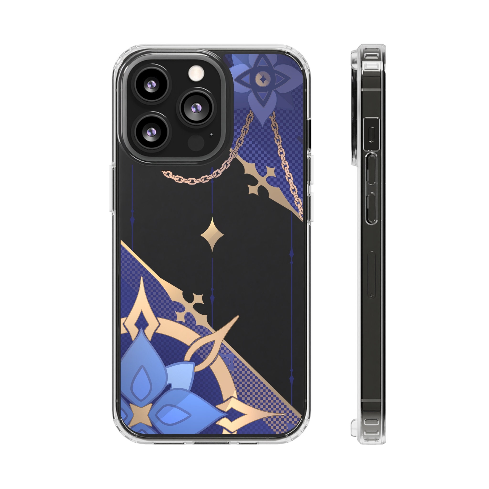 Genshin V2 Albedo Inspired Aesthetic Clear Phone Case - Etsy