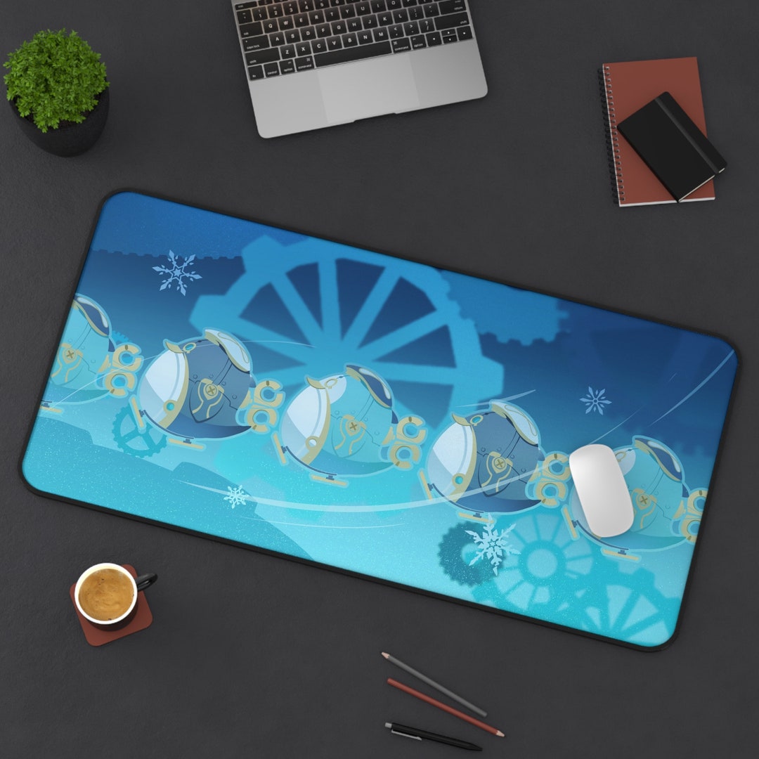 Genshin Freminet Pers the Penguin Inspired Desk Mat - Etsy