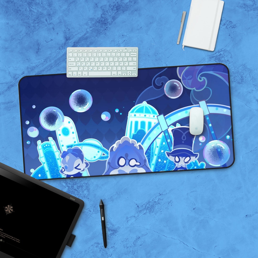 Genshin Furina Salon Solitaire Inspired Desk Mat - Etsy Canada