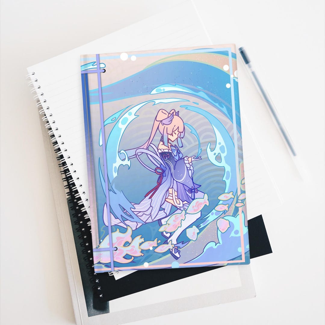 BLANK PAGES Kokomi Summertime Odyssey Inspired Traditional Hardcover ...