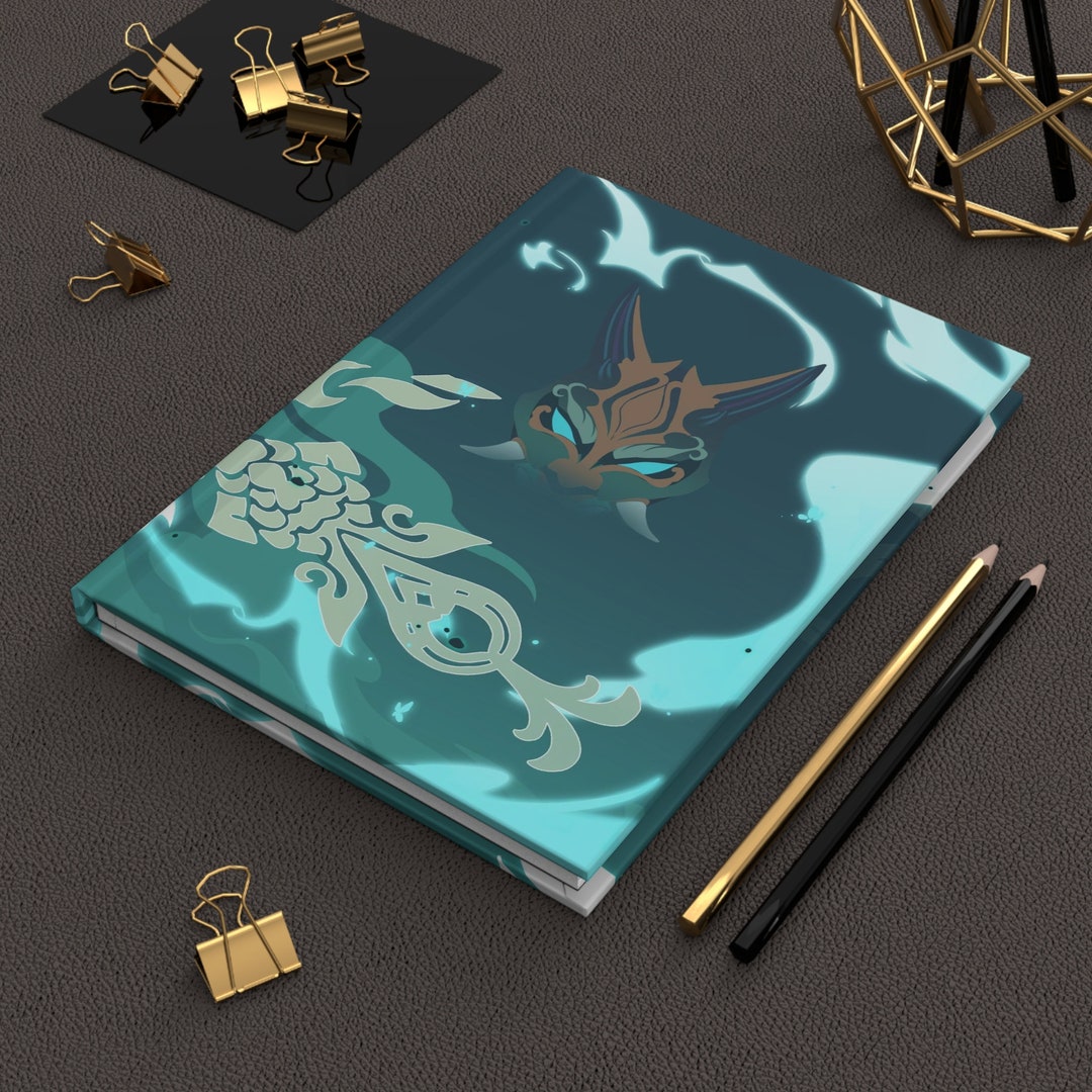 Xiao Genshin Impact Inspired Hardcover Notebook - Etsy
