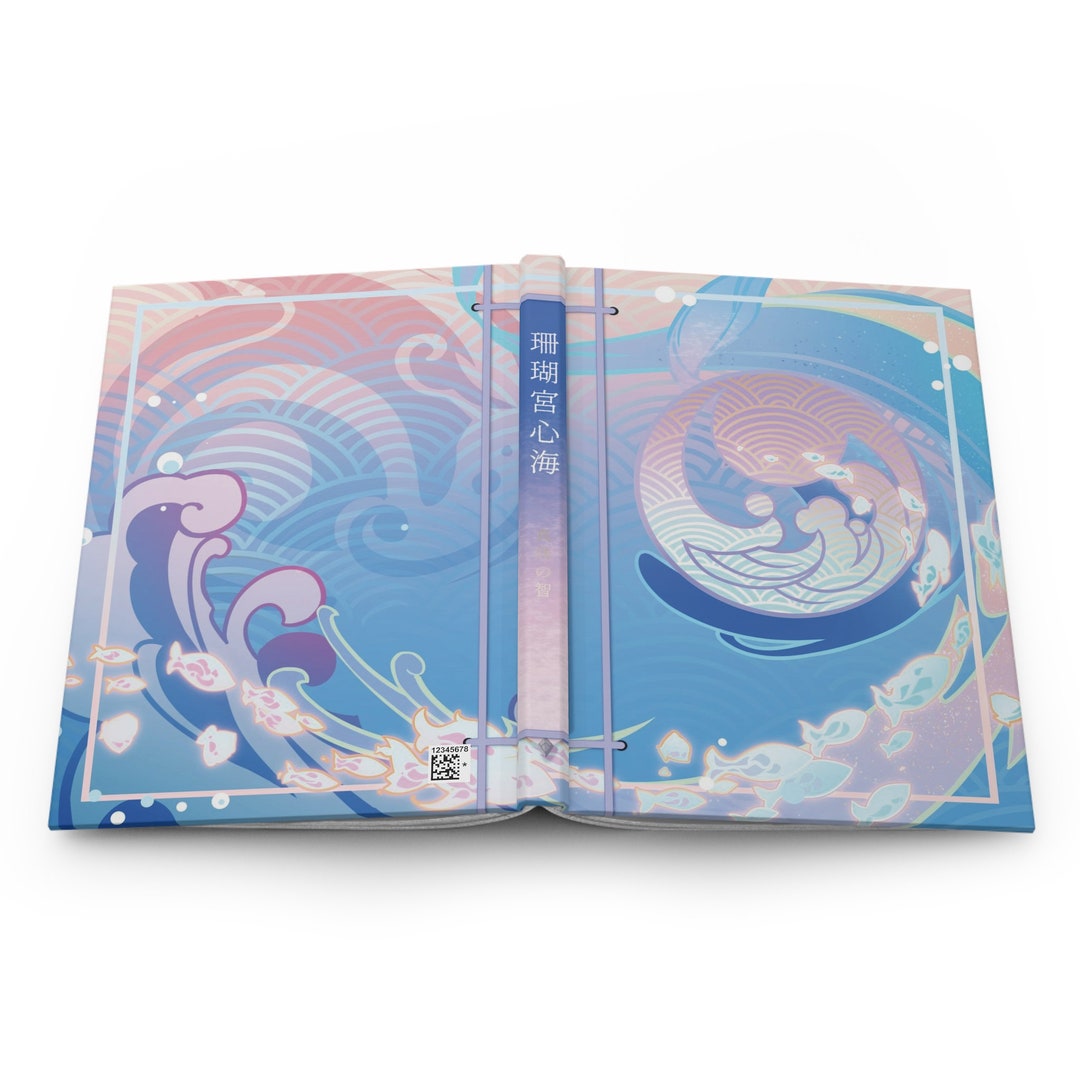 Sangonomiya Kokomi Inspired Traditional Hardcover Journal - Etsy