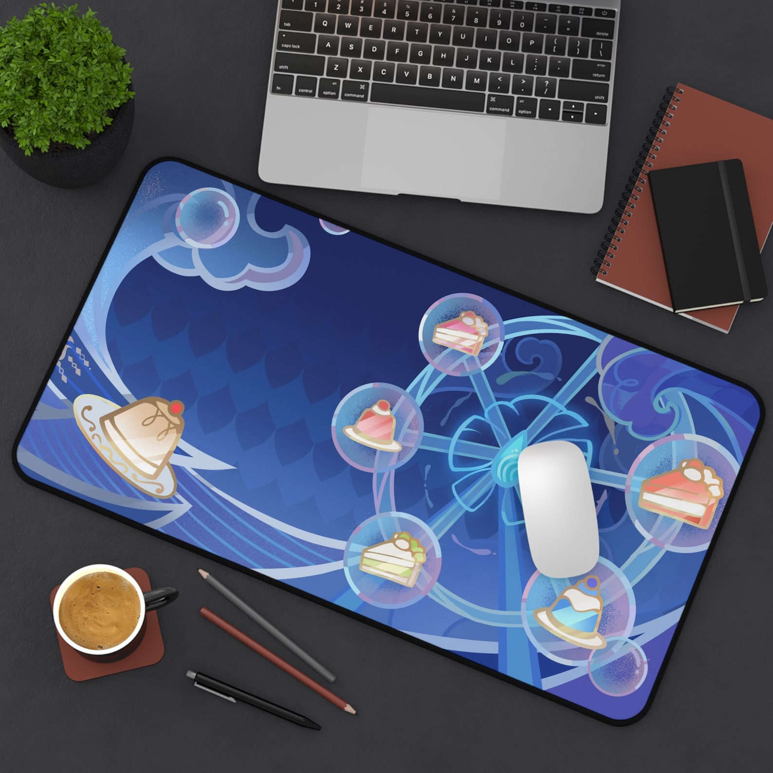 Furina Inspired Genshin Impact Desk Mat Mousepad Keyboard Mat - Etsy Canada