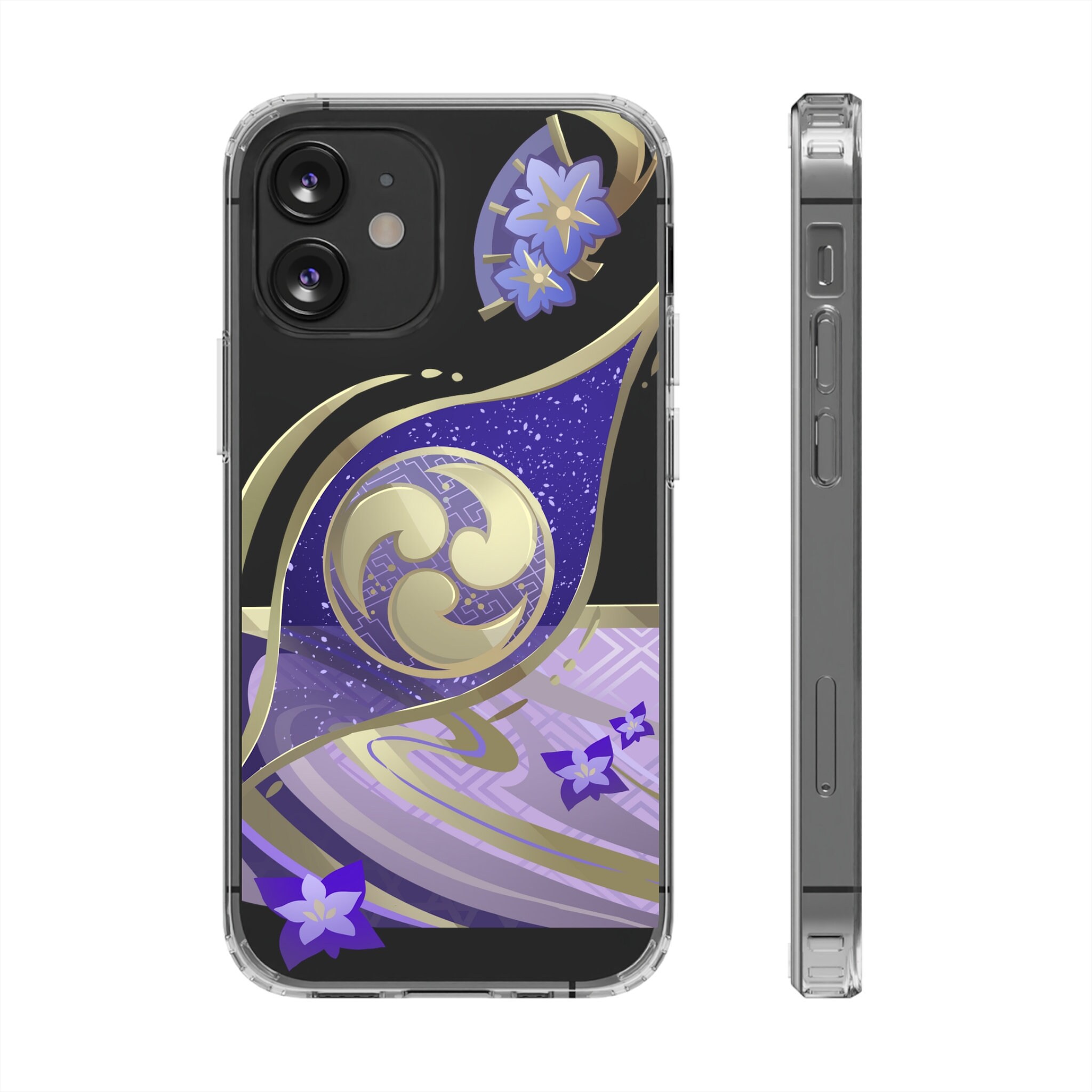 Raiden Shogun Raiden Ei Genshin Inspired Clear Phone Case - Etsy Canada