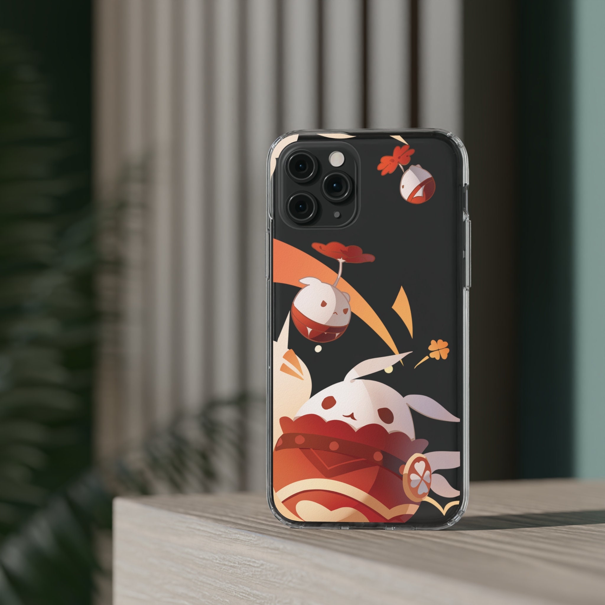 Genshin Klee Inspired Aesthetic Clear Phone Case - Etsy